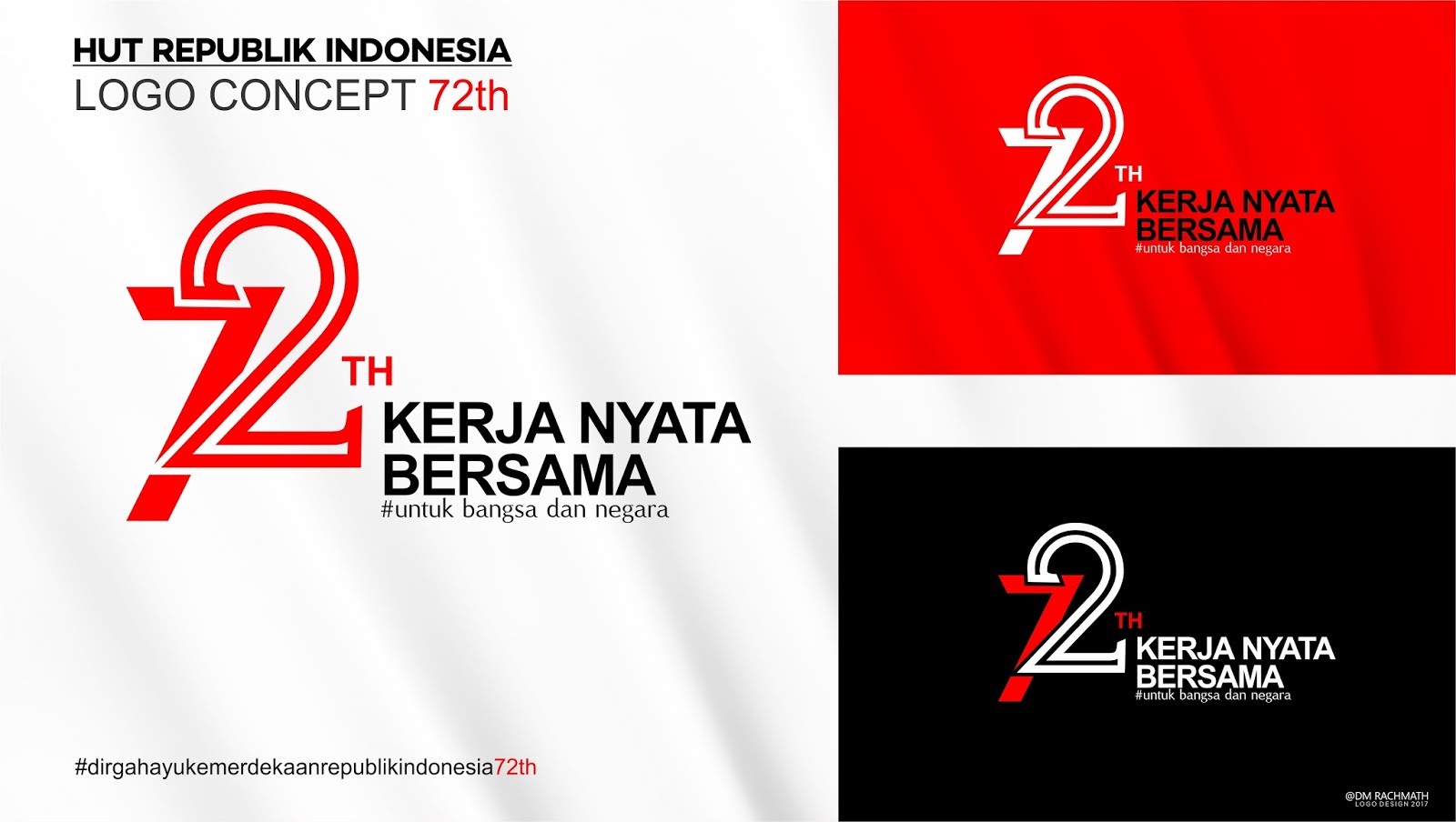 Logo Prekursor HUT RI ke-72 | KASKUS