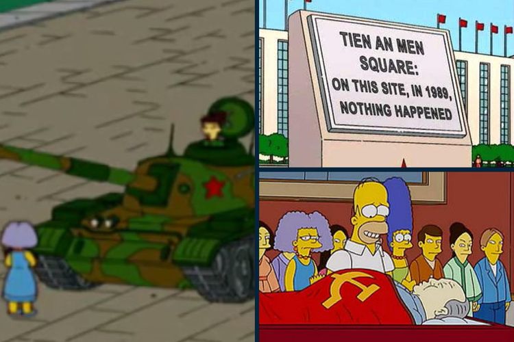 The Simpsons Episode Tiananmen Hilang dari Disney+ di Hong Kong | KASKUS