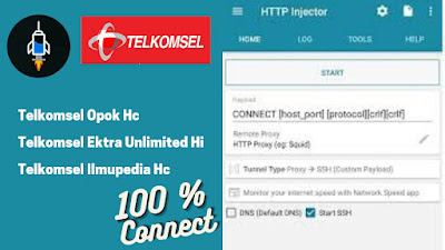 CONFIG HTTP INJEKTOR TELKOMSEL OPOK/UNLIMITED/ILMUPEDIA TERBARU 18 ...