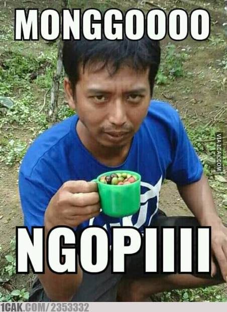 Meme minum kopi ini lucunya bikin kamu ketawa geli | KASKUS