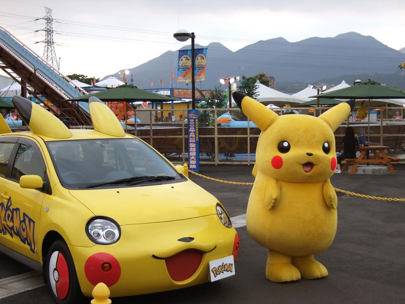 Tokoh Kartun Pokemon Dalam Mobil Mini Toyota | KASKUS