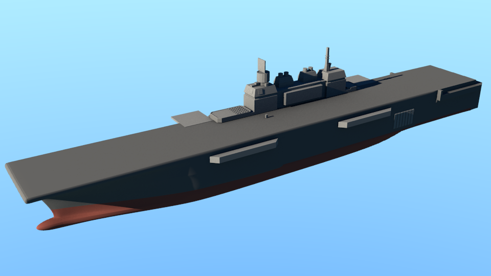 New LHD Warship Kalaat Beni-Abbes (474) Join Algeria Navy Force | KASKUS
