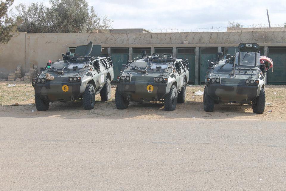 **New Libya Ground Force Menerima Hibah 20 Puma 4x4 APC Dari Italia ...