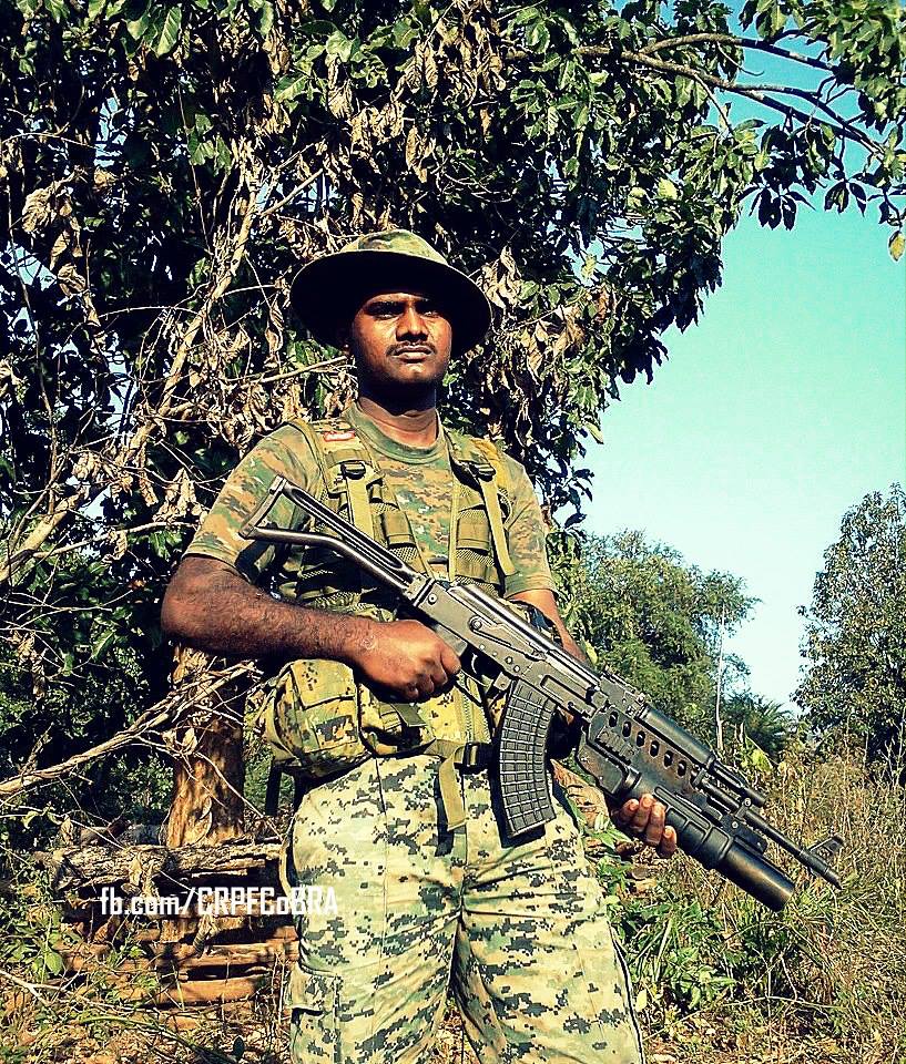 Arsenal AR-M1F with UBGL used by Indian BSF CRPF Cobra SOF | KASKUS