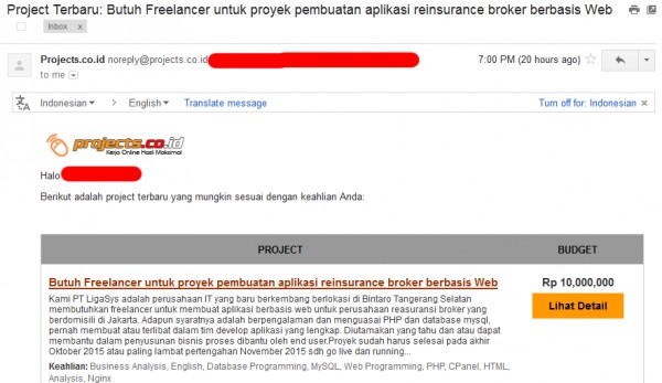 Kerja Freelance/Outsourcing Online Se-Indonesia Projects.co.id | KASKUS