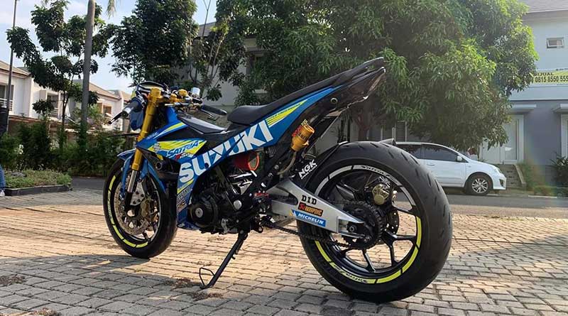 Suzuki Satria Racing Look Ala MotoGP, Rombak Total Tampang Maksimal ...