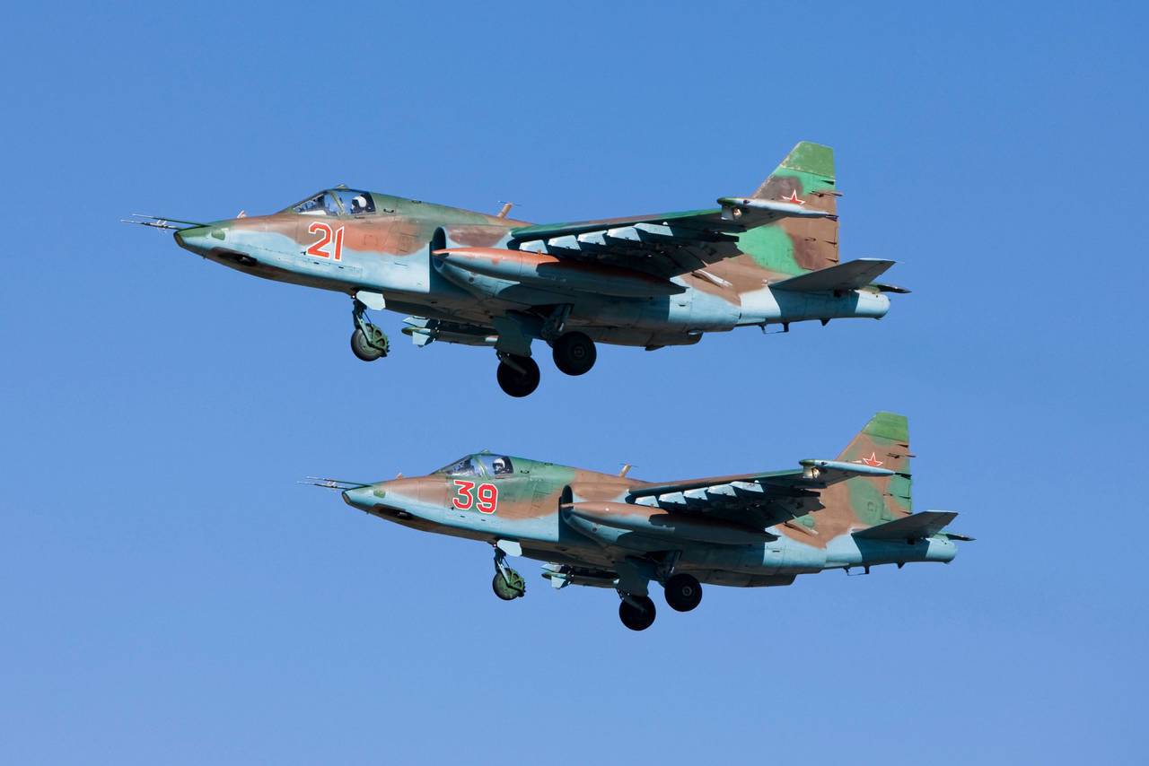 The Iraqi Air Force Is Receiving 12 Su-25 Frogfoot Attack Planes From ...
