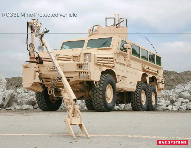 Kuwait National Guard Membeli RG-33L Mine Resistant APC & Nexter VBCI ...