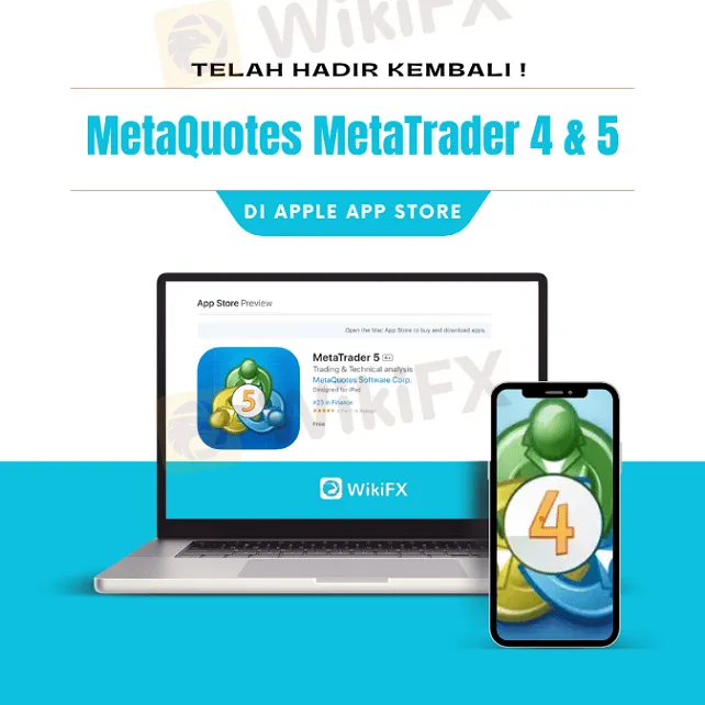HADIR Kembali ! Metaquotes MetaTrader 4 dan 5 di Apple App Store | KASKUS